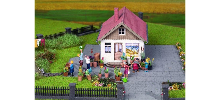 Bacs à fleurs - NO 14885 - Noch - Accessoires de décor - Easy Miniatures