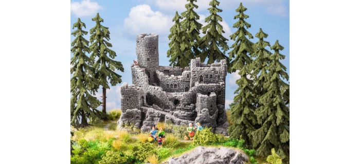 Ruine de Château - NO 58609 - Noch - Diorama, Paysage - Easy Miniatures
