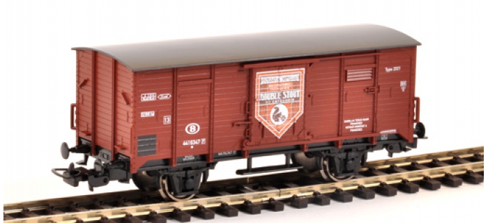 Wagon bière "COUSIN DE RAUW" SNCB - PI 97075 - Piko - Wagons ...