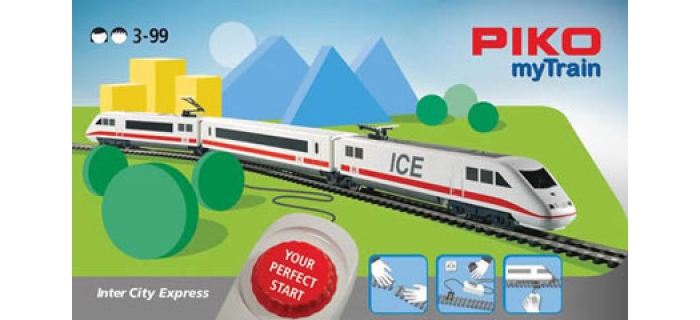 Coffret de départ "My train ICE" DB - PI 57094 - Piko - Coffrets - Easy ...
