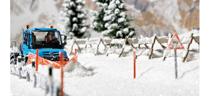Clotures pare-neige et balises à neige - BU1120 - Busch - Murs et ...