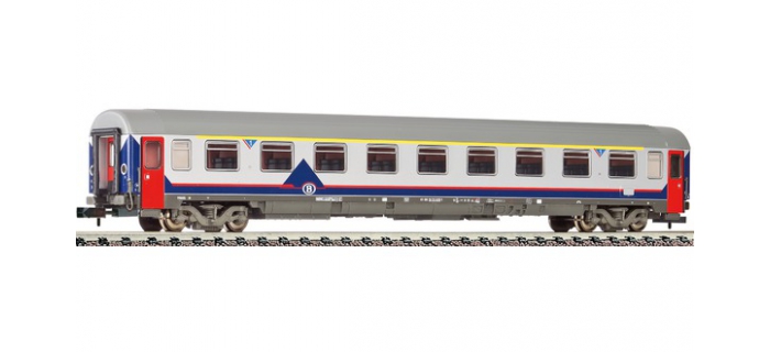 Voiture de voyageurs Eurofima "Memling-Design" 1ère classe de la SNCB ...