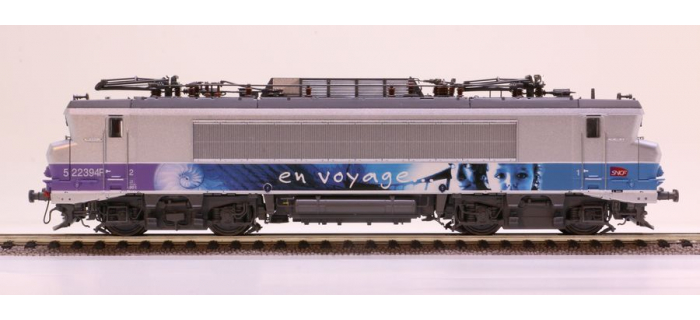 Locomotive électrique BB 22394R, SNCF, livrée "En voyage", CHAMBERY, Digital Son - LSM10440S ...