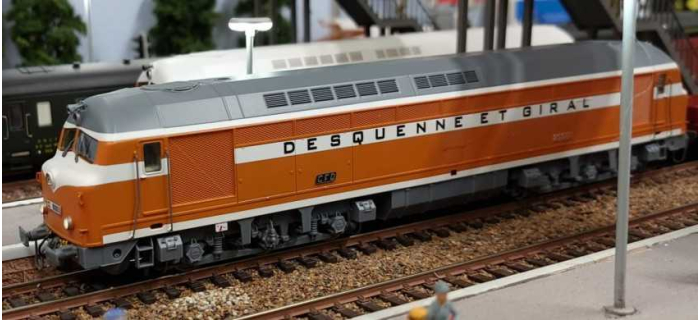Locomotive CC 80001 Belphégor, Desquenne et Giral, DCC/Son - 25-01-G003 ...
