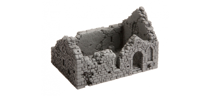 Chapelle en ruine - NO 58611 - Noch - Diorama, Paysage - Easy Miniatures