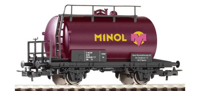 Wagon citerne MINOL, DR - PI 57754-2 - Piko - Wagons marchandises ...