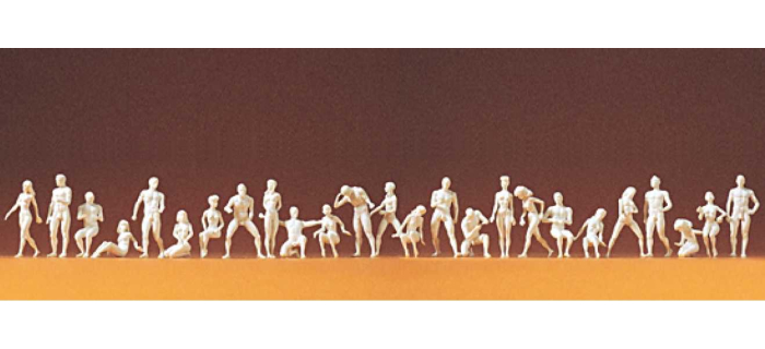 Adam et Eve (à peindre) - PR16400 - Preiser - Figurines / Scenettes ...