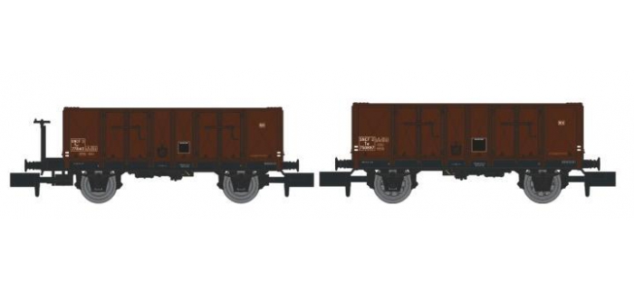 Set de 2 wagons Tombereau OCEM 29, Ep.III - NW-021 - REE Modeles ...